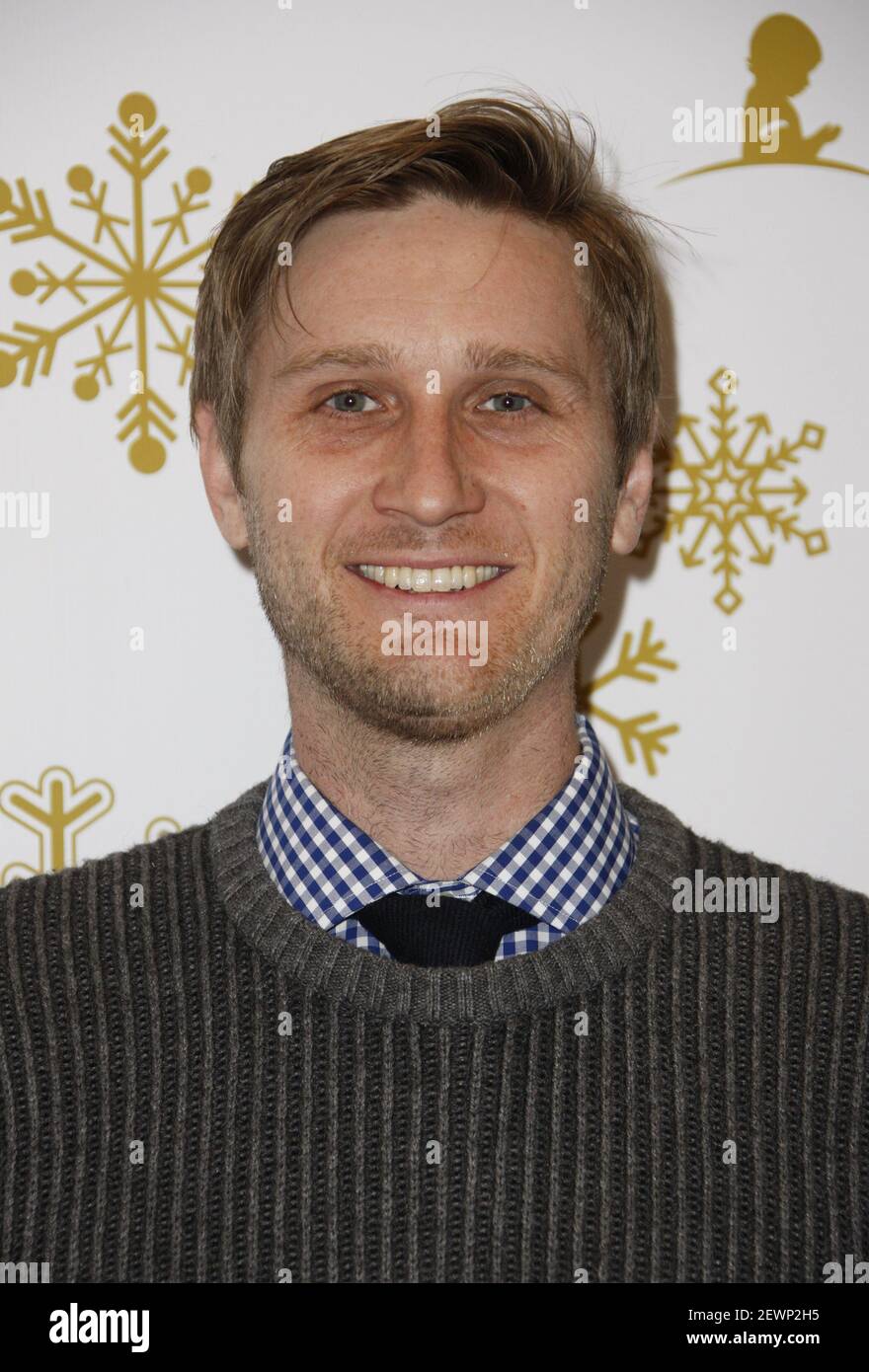 Actor Aaron Staton arrives at the Brooks Brothers Annual Holiday Party ...