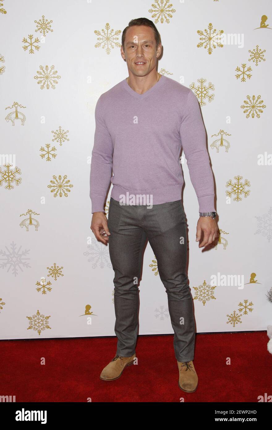 Actor Andrey Ivchenko arrives at the Brooks Brothers Annual Holiday ...