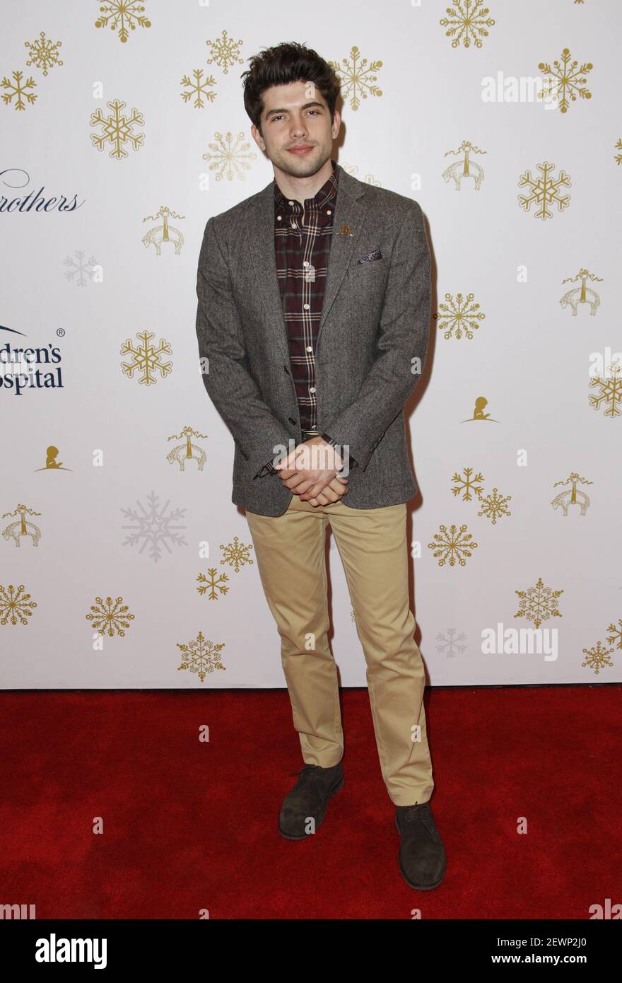 Actor Carter Jenkins arrives at the Brooks Brothers Annual Holiday ...