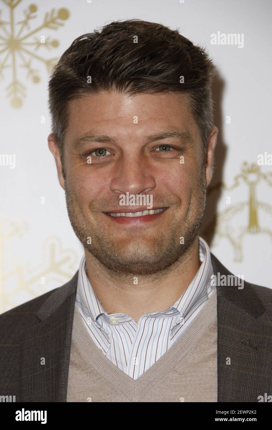 Actor Jay Ferguson arrives at the Brooks Brothers Annual Holiday Party ...