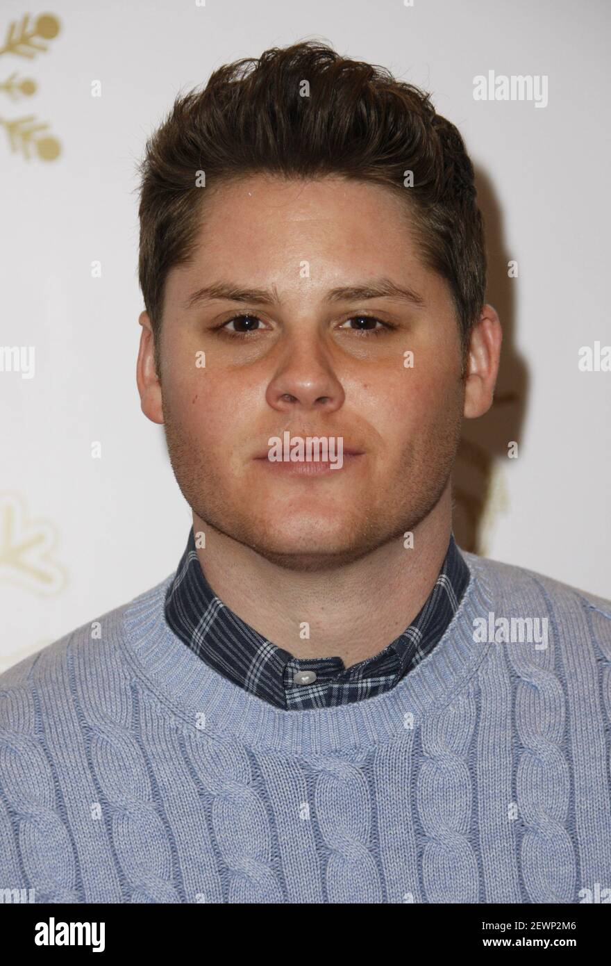 Actor Matt Shively arrives at the Brooks Brothers Annual Holiday Party ...