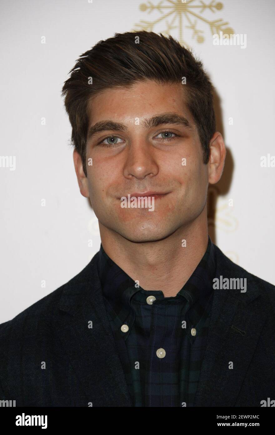 Actor David Bernon arrives at the Brooks Brothers Annual Holiday Party ...