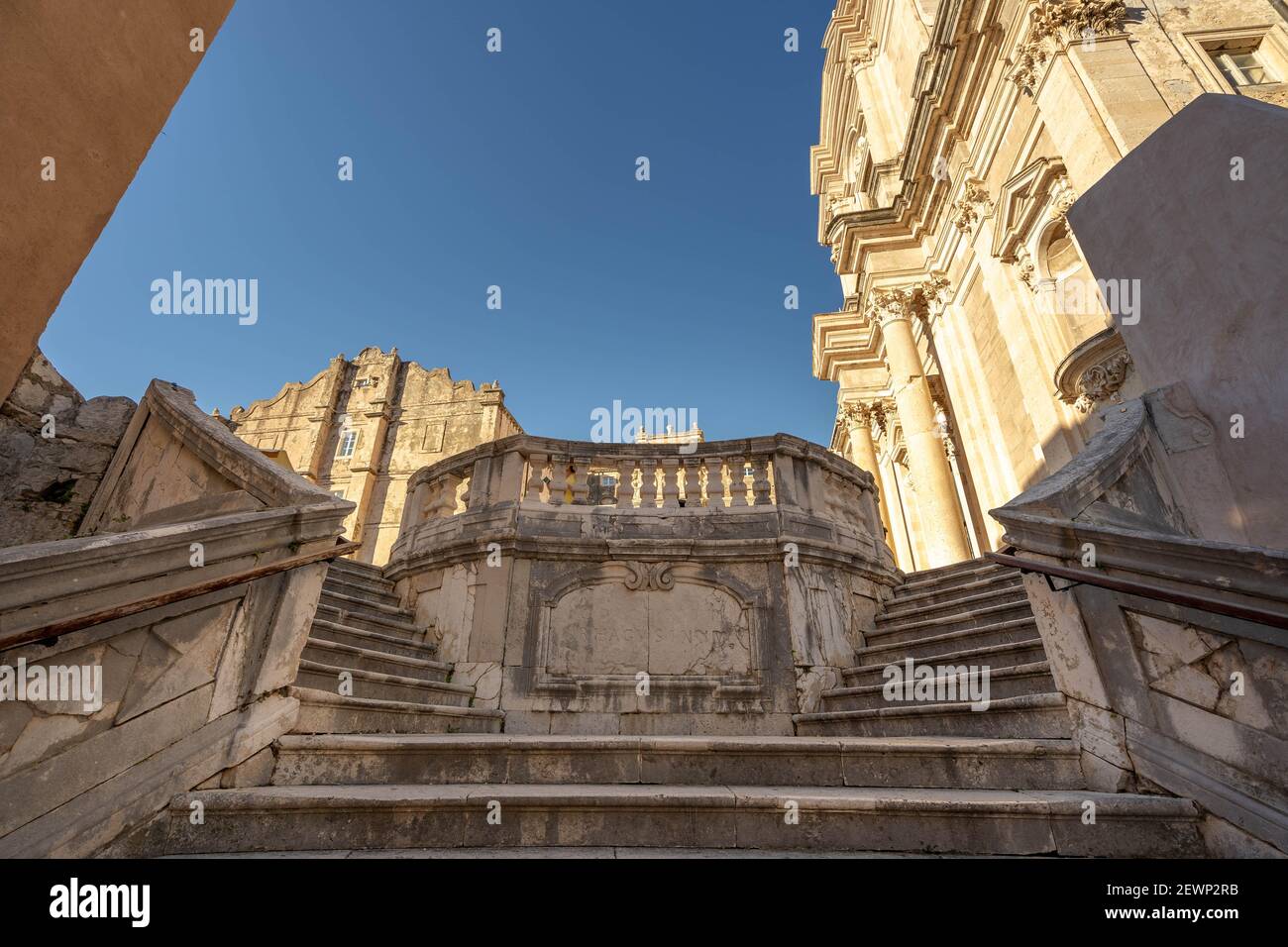 Jesuit staircase dubrovnik hi-res stock photography and images - Alamy