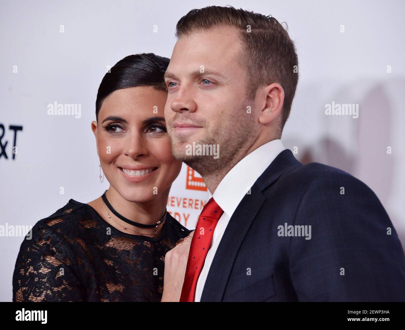 (L-R) Jamie-Lynn Sigler and Cutter Dykstra arrives at The Trevor ...