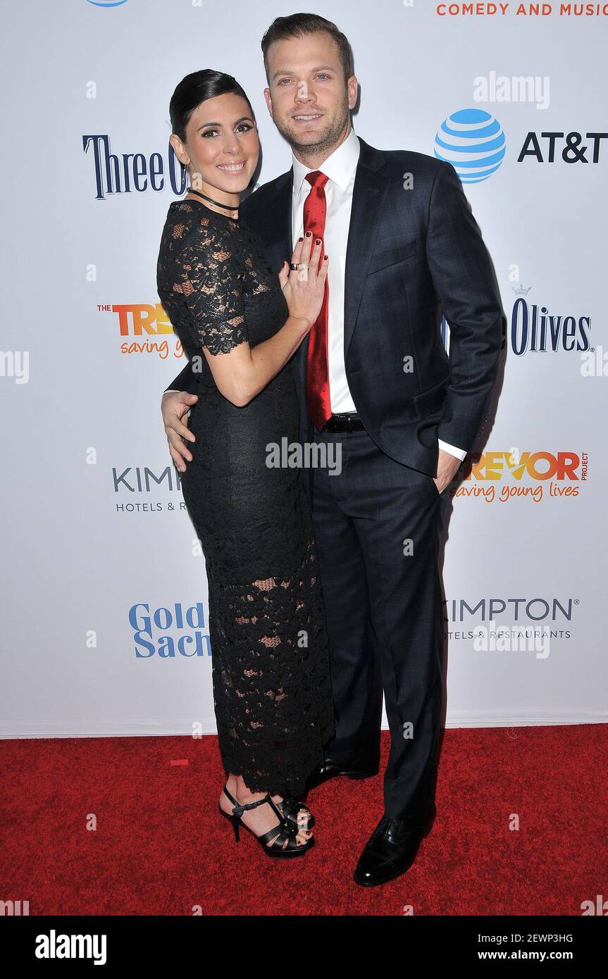 (L-R) Jamie-Lynn Sigler and Cutter Dykstra arrives at The Trevor ...