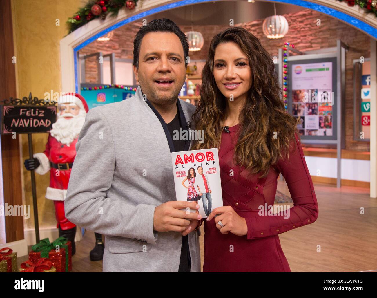 MIAMI, FLORIDA - DECEMBER 6: Omar Velasco and Angelia Atilano seen ...