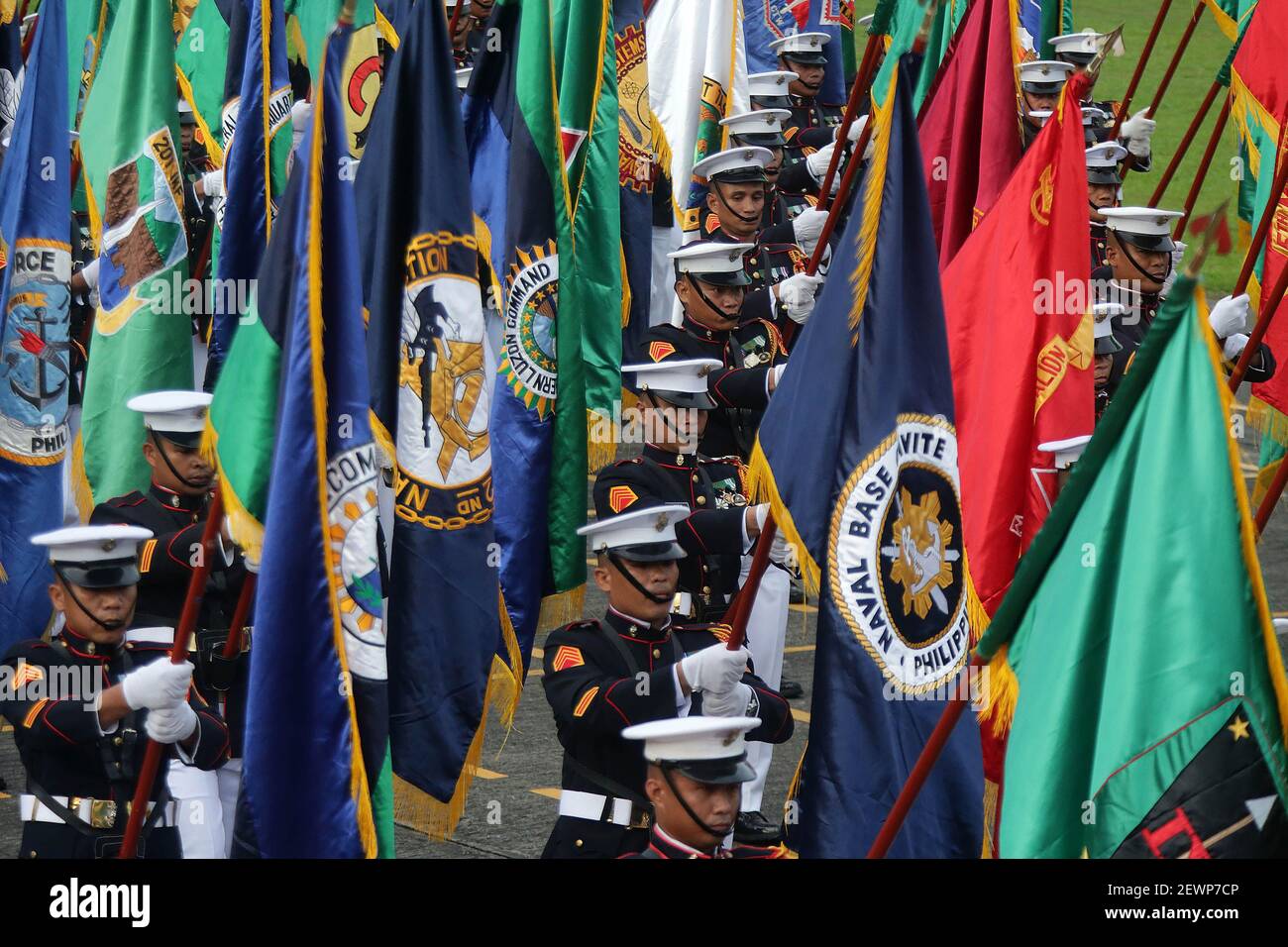 QUEZON CITY, December 7, 2016 (Xinhua) -- Soldiers from the Armed ...