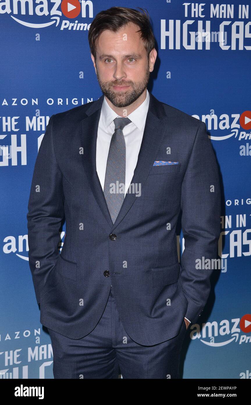 Aaron Blakely arrives at Amazon's "The Man In The High Castle" Season 2 ...