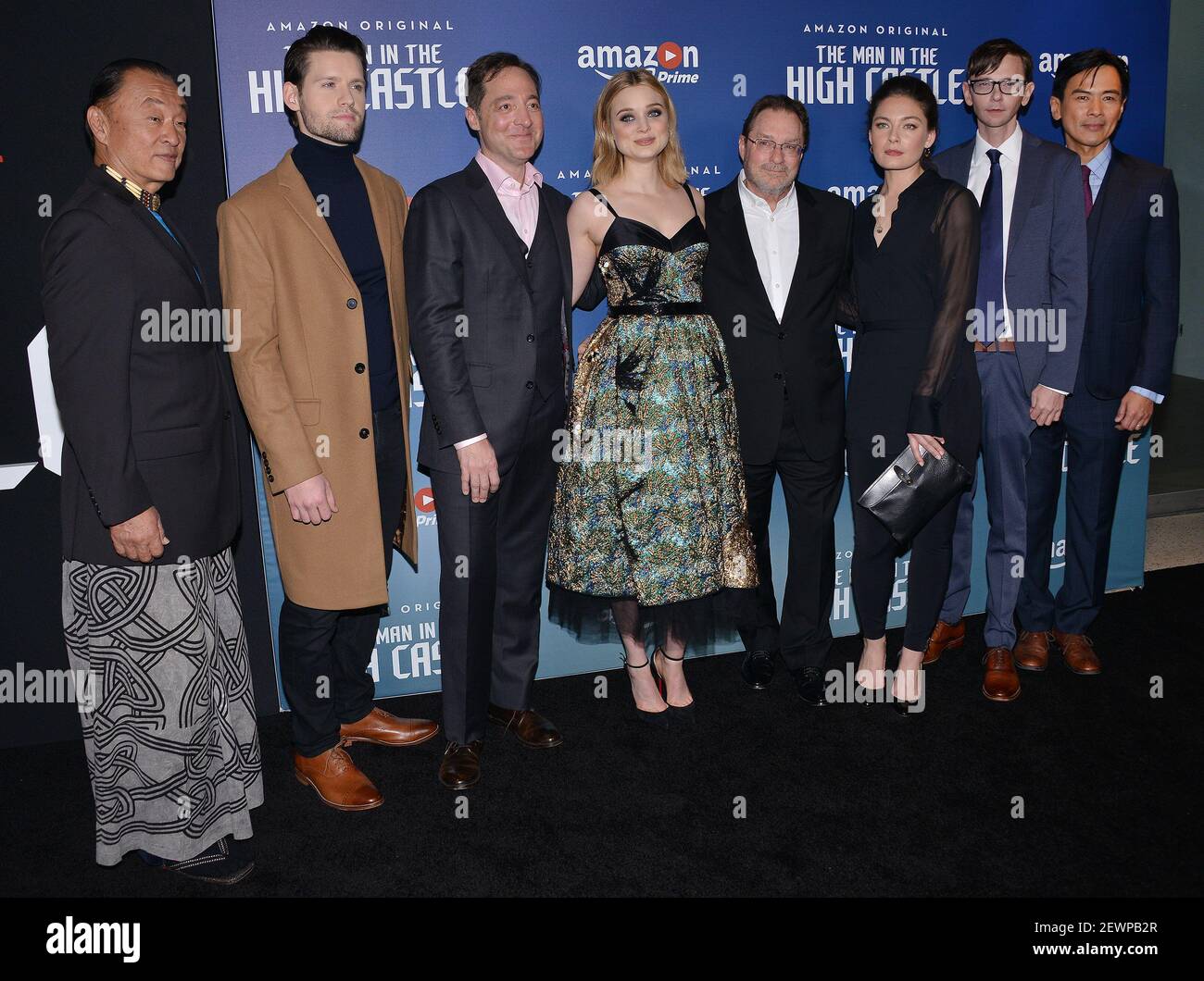 (L-R) "The Man In The High Castle" Cast - Actors Cary-Hiroyuki Tagawa ...