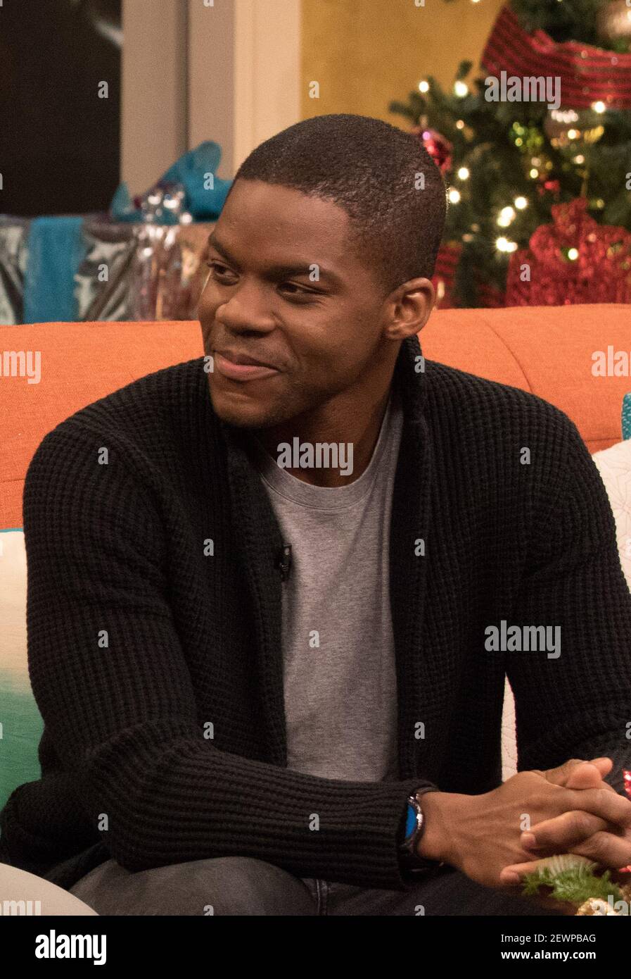 MIAMI, FLORIDA - DECEMBER 9: Actor Jovan Adepo is seen during Univision ...
