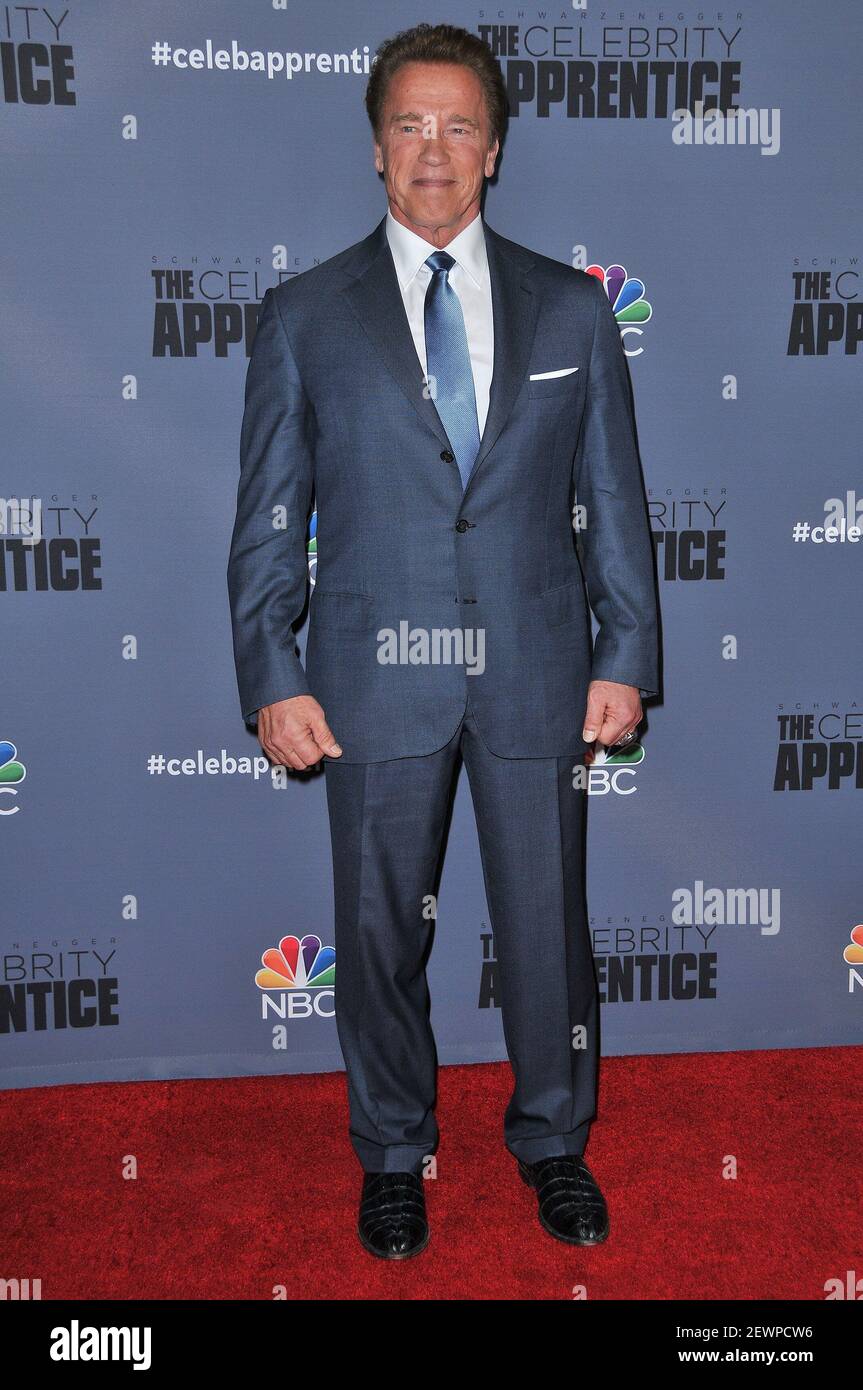 Arnold Schwarzenegger at "The Celebrity Apprentice" Season 8 Press ...