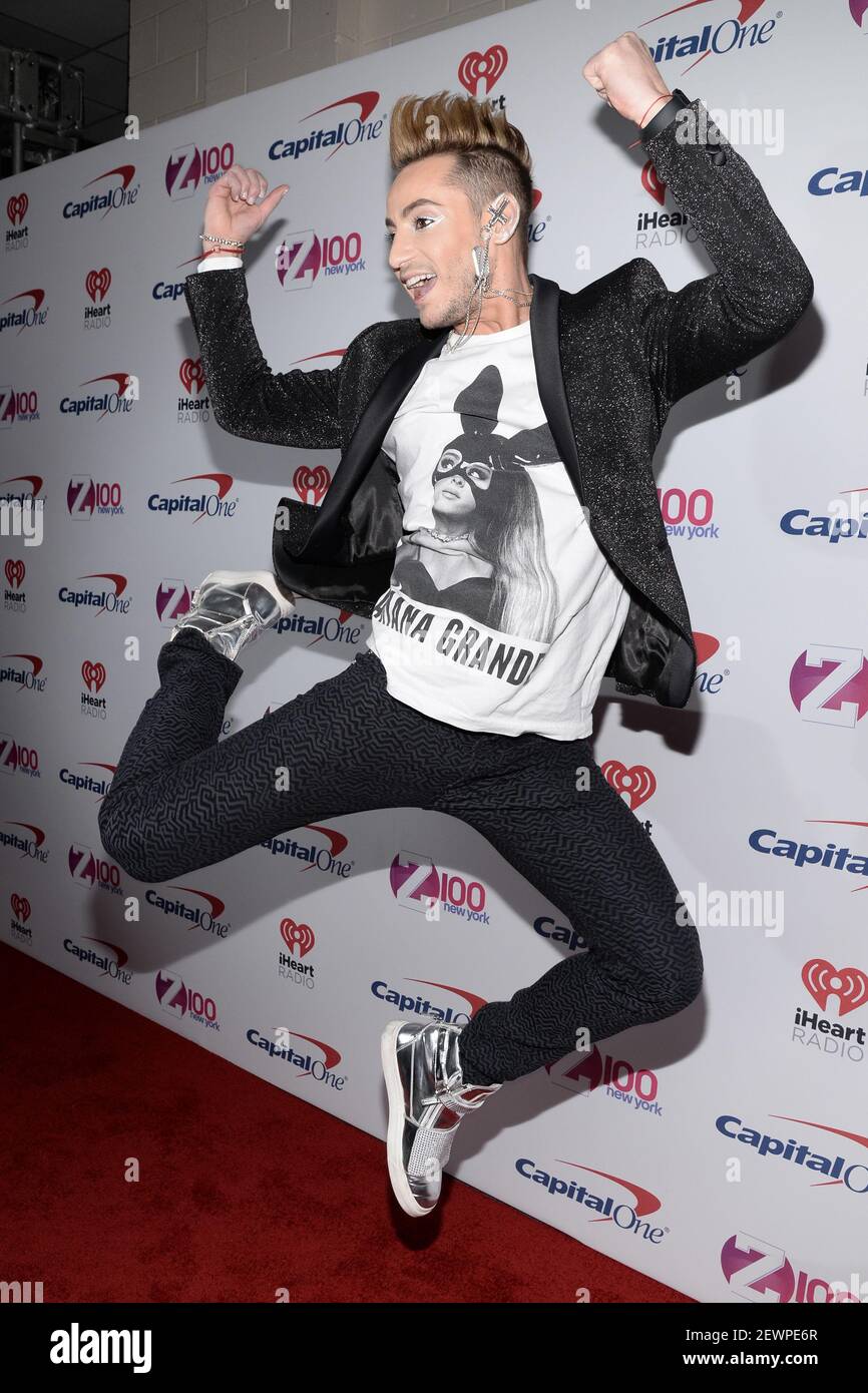 Actor Frankie Grande attends the 2016 Z100's IHEARTRADIO JINGLE BALL at ...