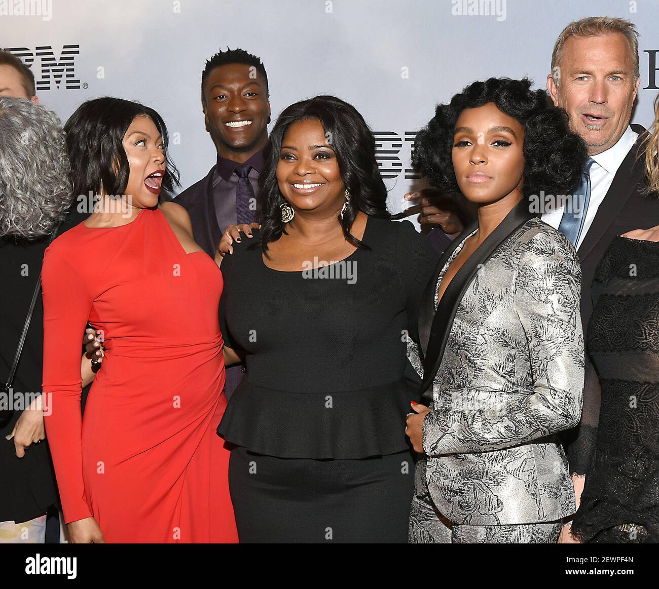 Taraji P Henson, Aldis Hodge, Octavia Spencer, Janelle Monae & Kevin ...