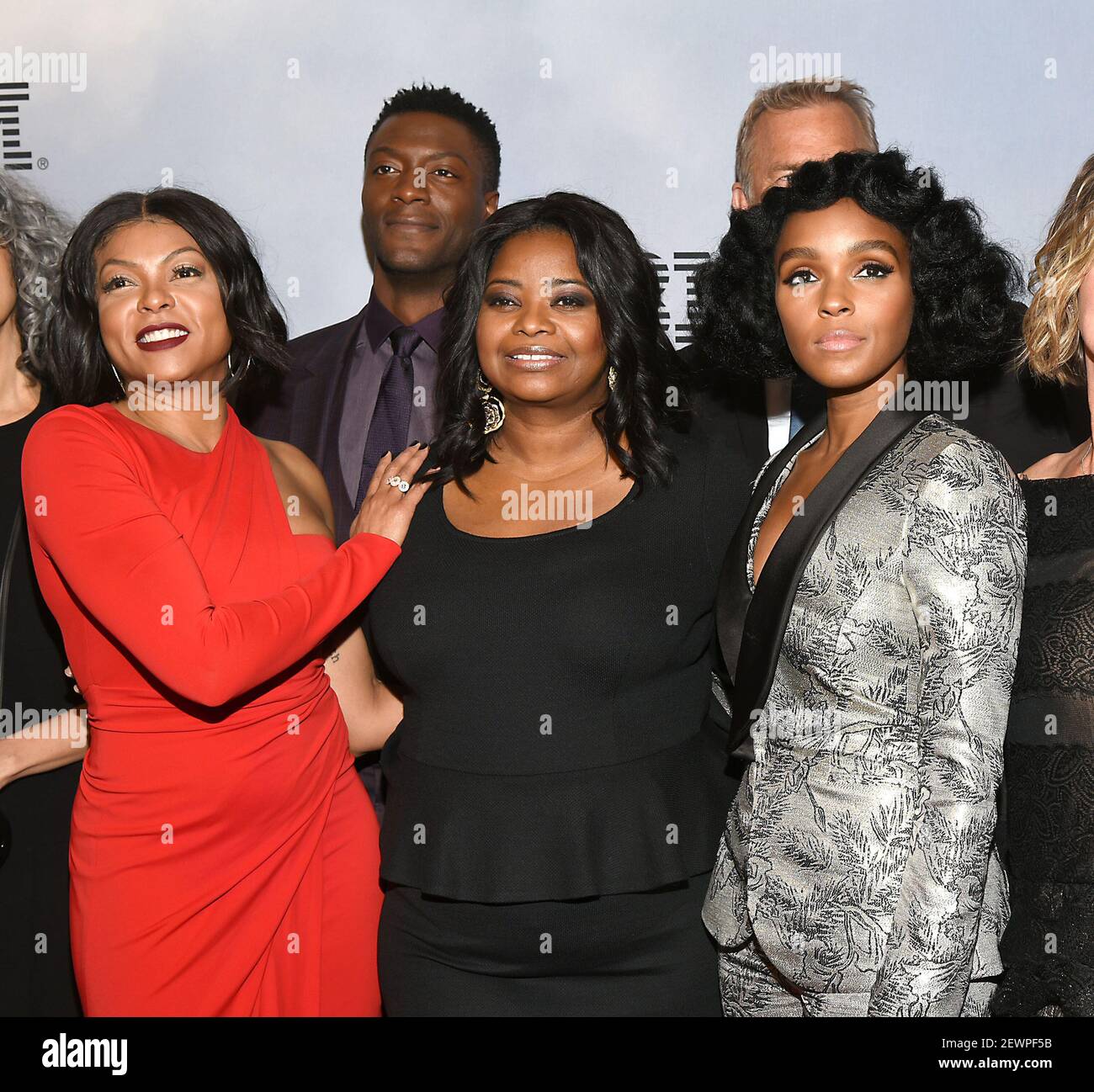 Taraji P Henson, Aldis Hodge, Octavia Spencer, Janelle Monae & Kevin ...