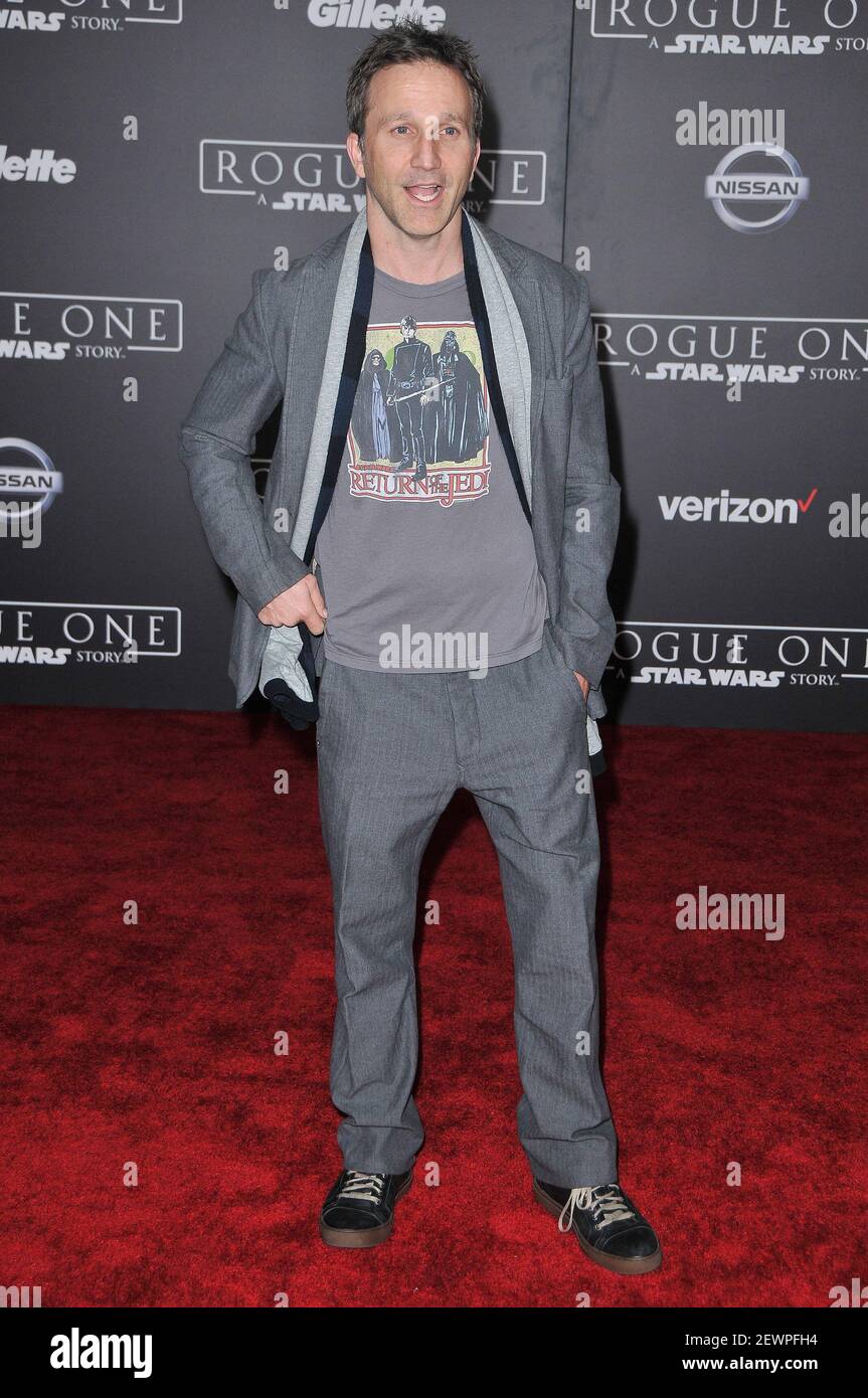 Breckin Meyer arrives at the "Rogue One: A Star Wars Story" World ...