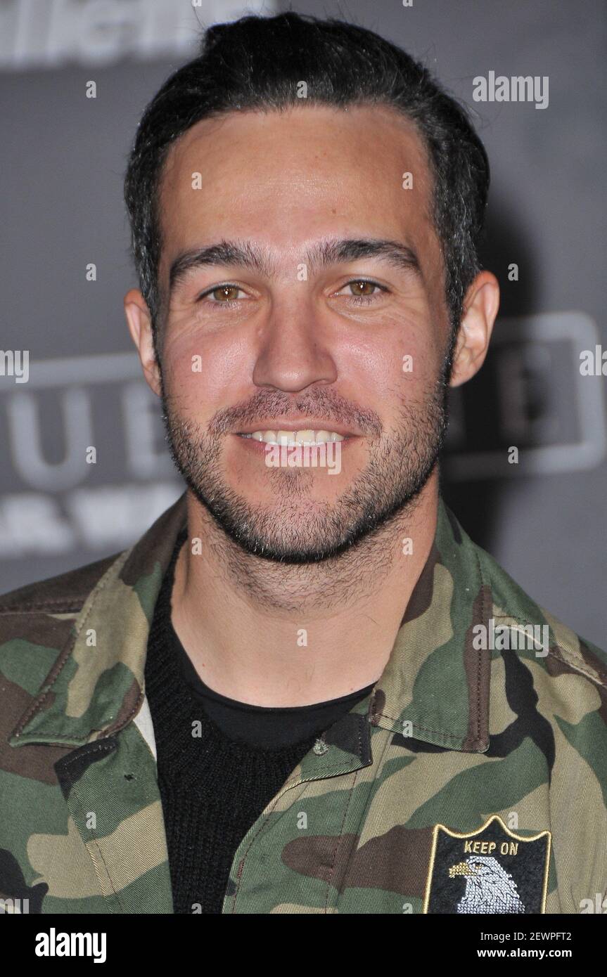 Pete Wentz arrives at the "Rogue One: A Star Wars Story" World Premiere ...