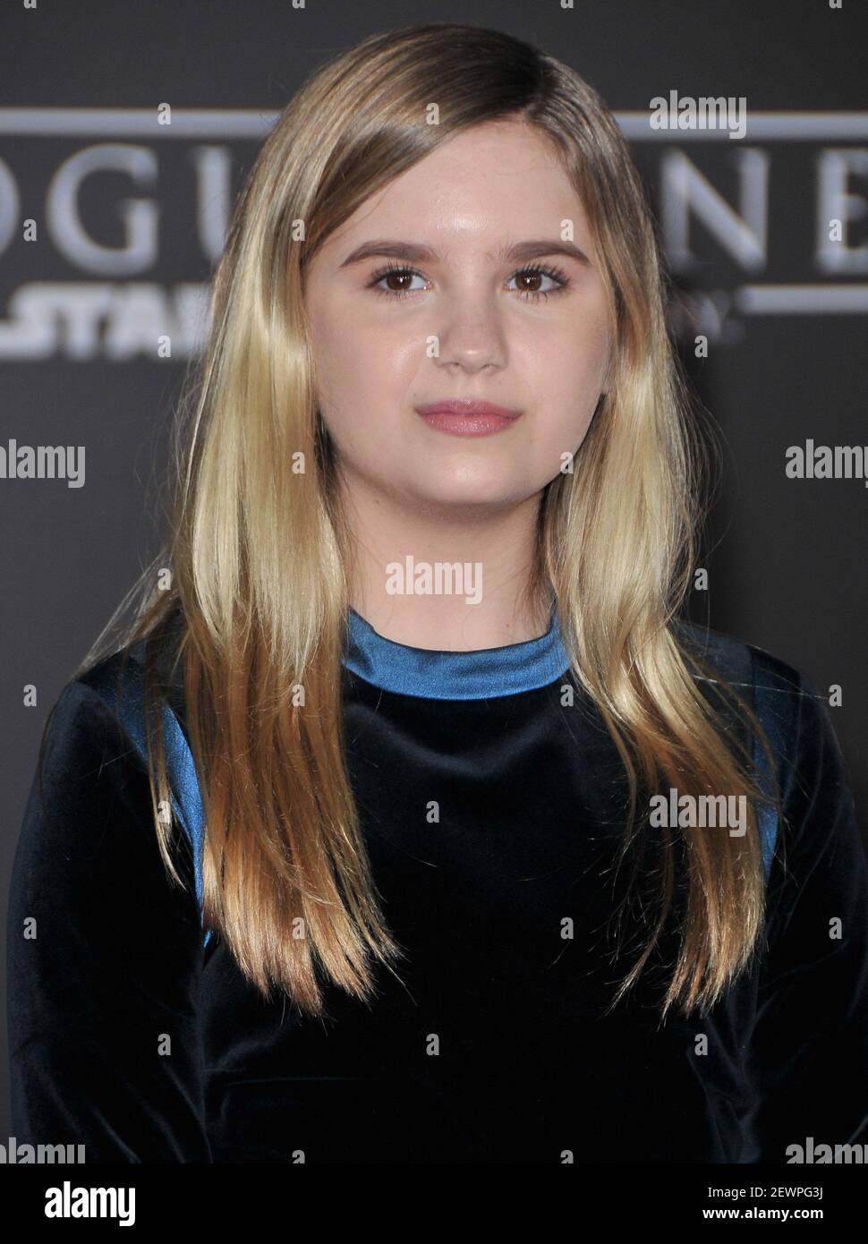 Kyla Kenedy arrives at the "Rogue One: A Star Wars Story" World ...