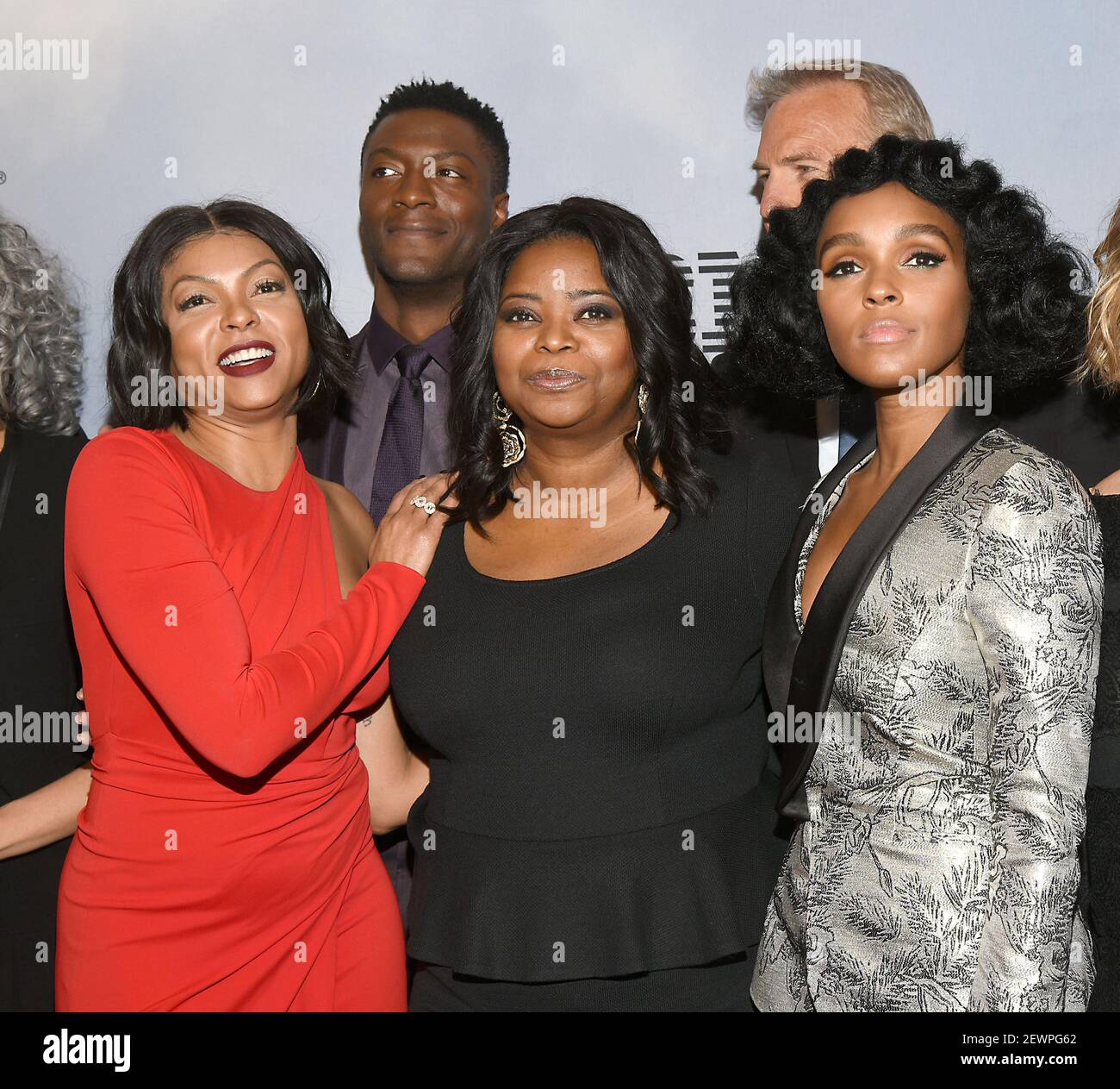 Taraji P Henson, Aldis Hodge, Octavia Spencer, Janelle Monae & Kevin ...
