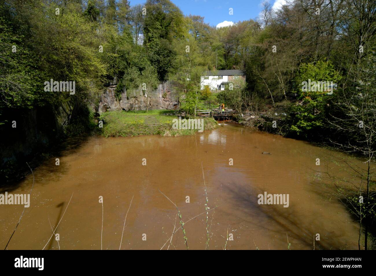The Delph & Bridgewater Canal 2004, Worsley, Salford, Manchester Stock ...