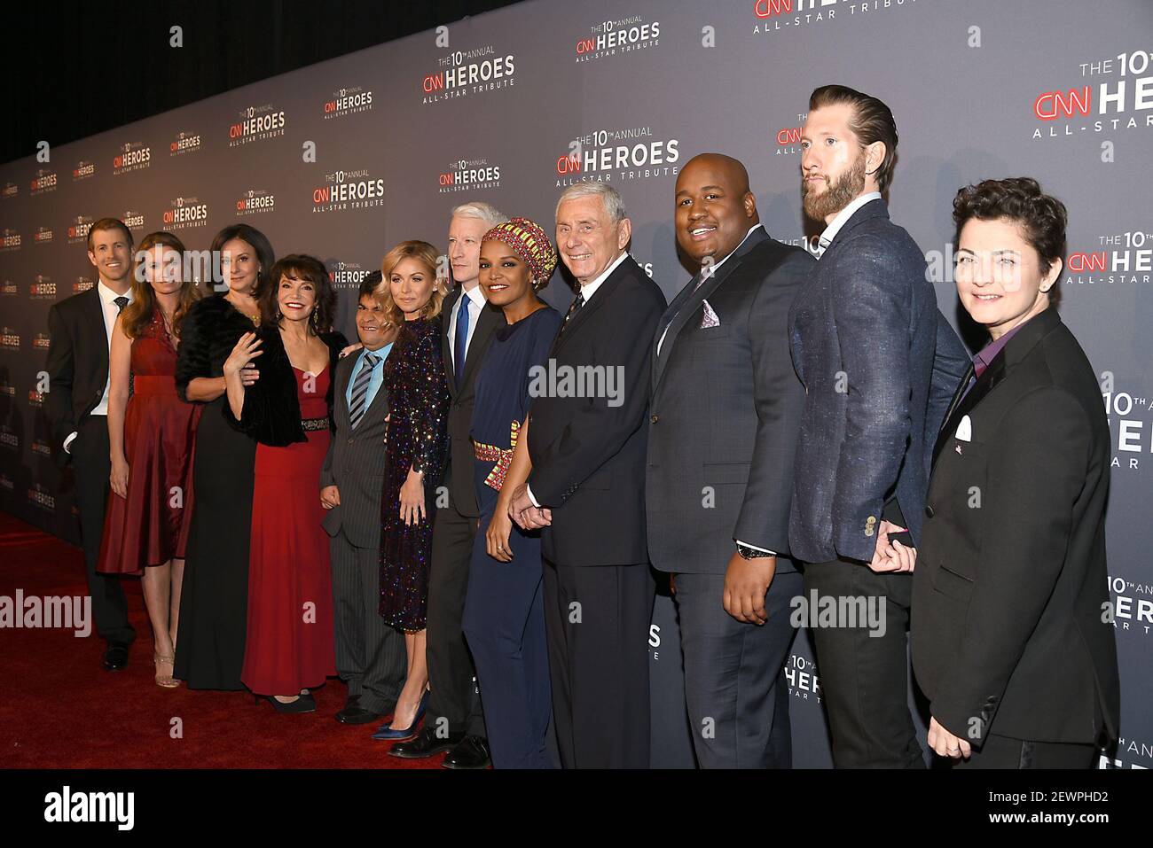 The CNN Heroes & Kelly Ripa & Anderson Cooper attend the 10 Annual CNN ...