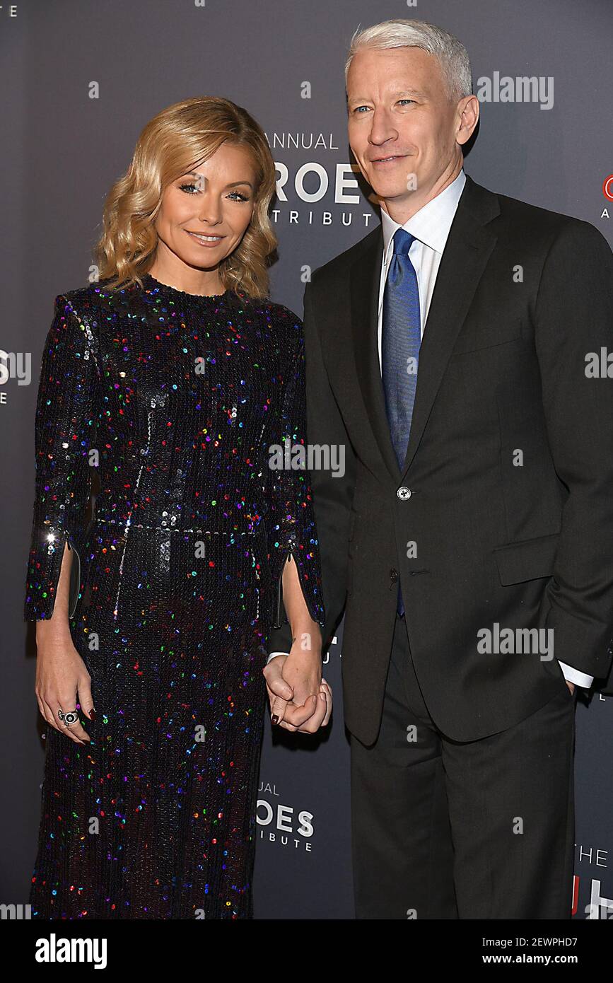 Kelly Ripa and Anderson Cooper attends the 10 Annual CNN Heroes: An All ...