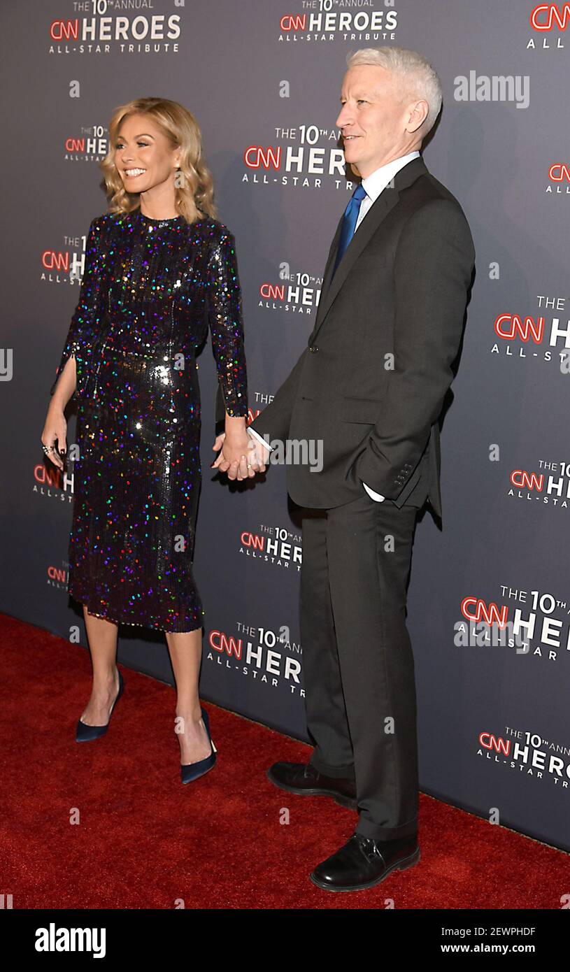 Kelly Ripa and Anderson Cooper attends the 10 Annual CNN Heroes: An All ...