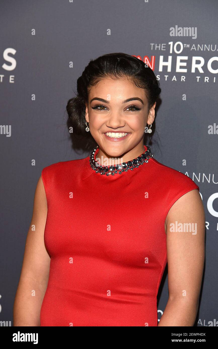Laurie Hernandez attends the 10 Annual CNN Heroes: An All-Star Tribute ...