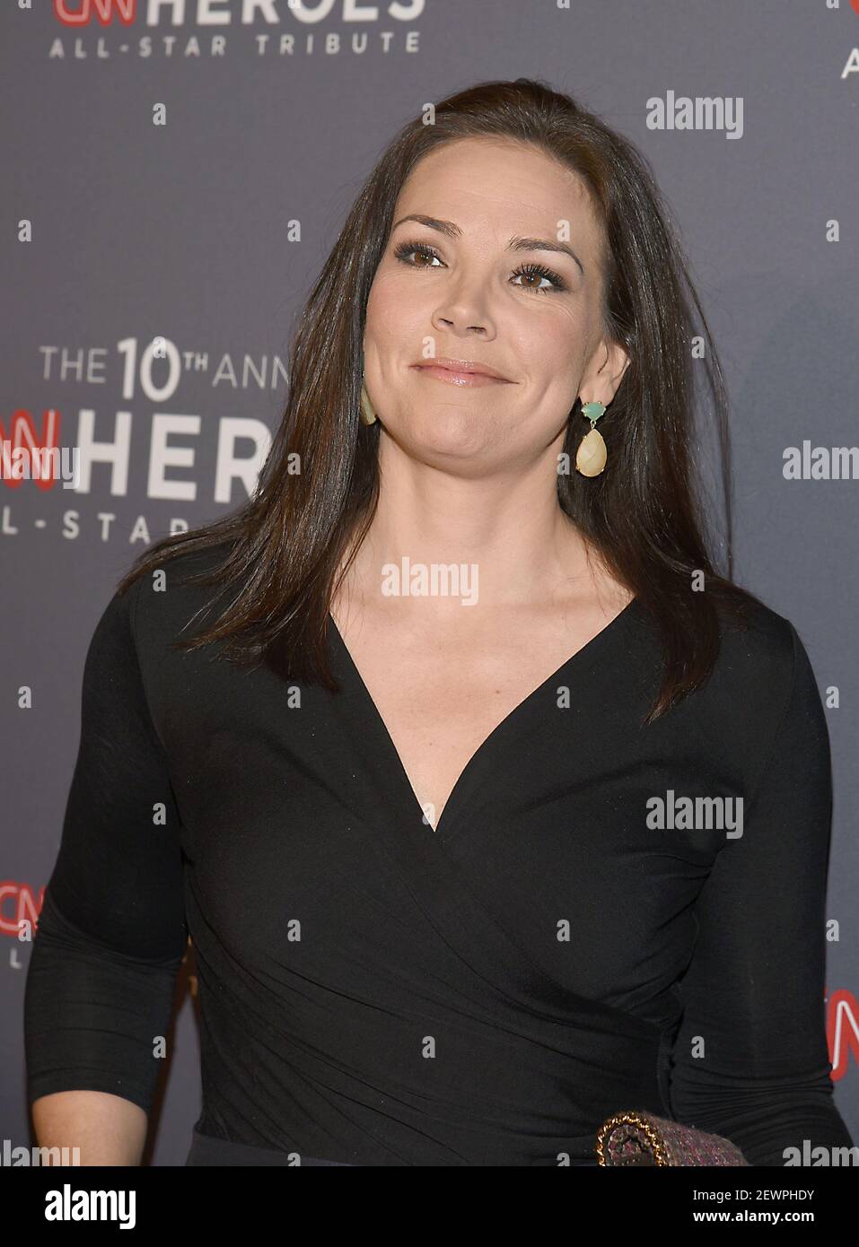 Erica Hill attends the 10 Annual CNN Heroes: An All-Star Tribute on ...