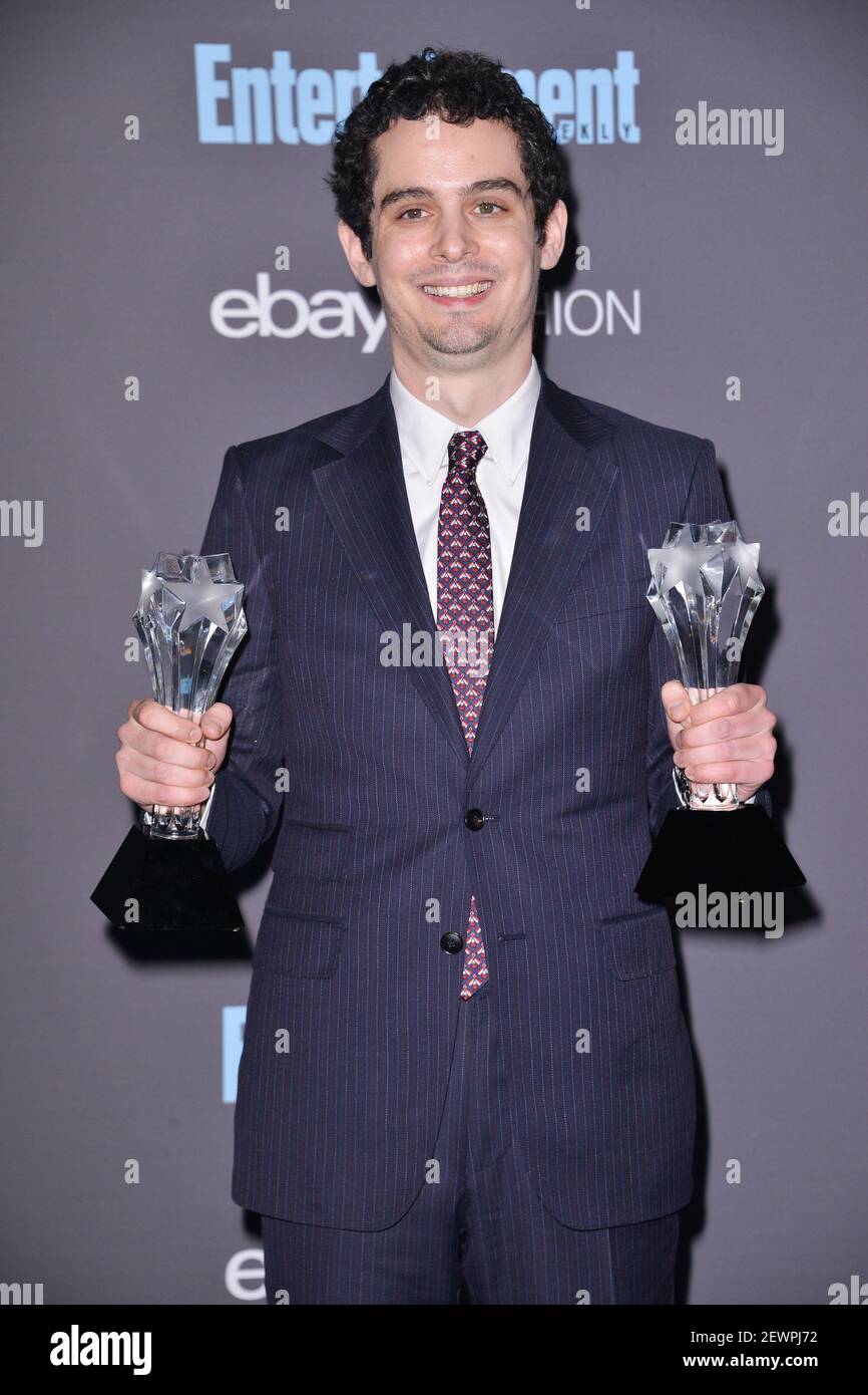 Damien Chazelle at the 22nd Annual Critics' Choice Awards Press Room ...