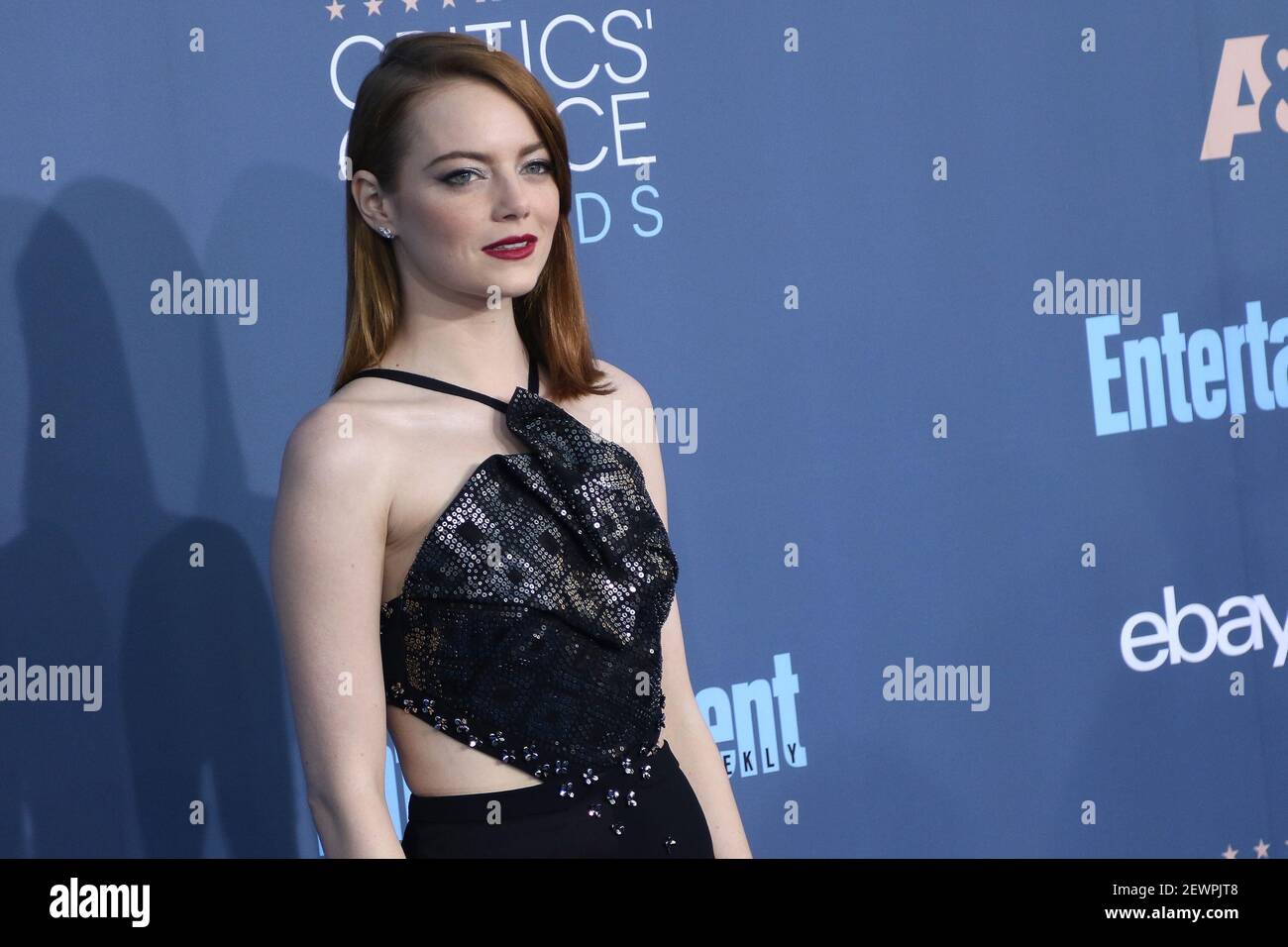 Emma Stone at The 22nd Annual Critics' Choice Awards held at Barker ...