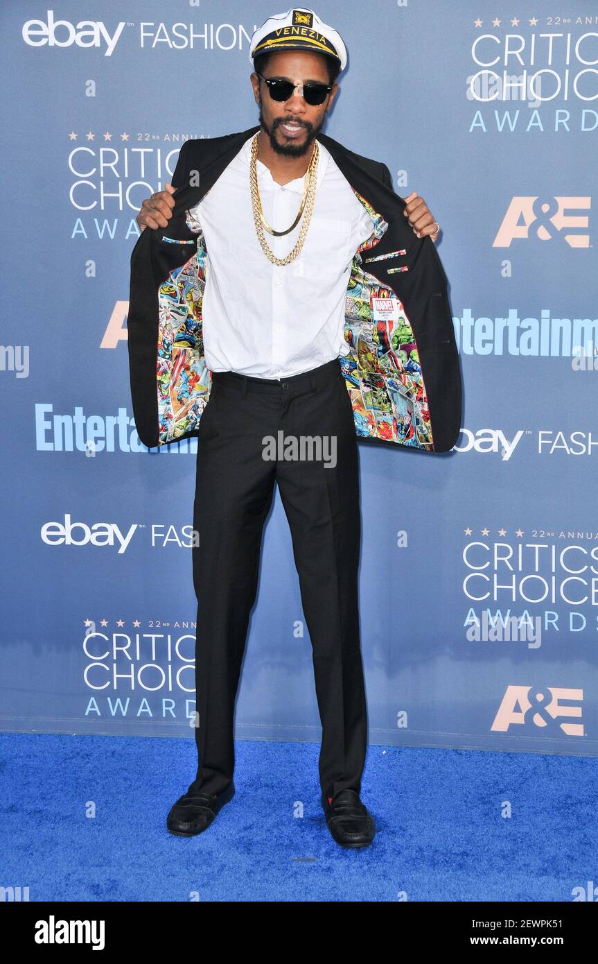 Keith Stanfield at the 22nd Annual Critics' Choice Awards held at ...