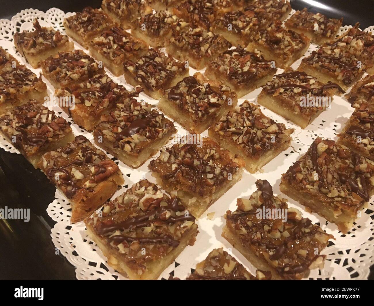 Kathy's toffee nut bars include pecans and dulce de leche. (Photo by ...