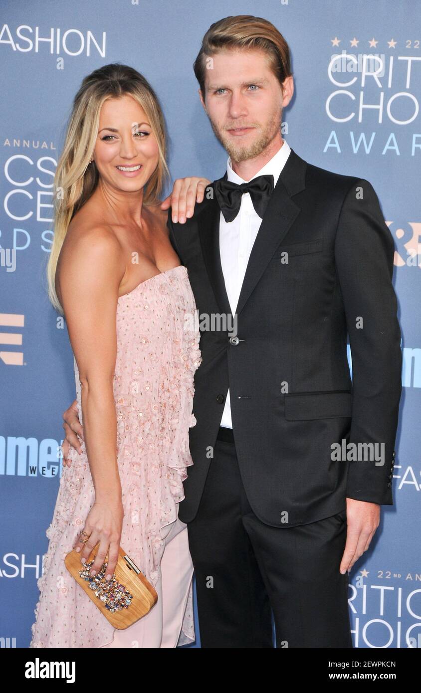 Kaley Cuoco at the 22nd Annual Critics' Choice Awards held at Barker ...