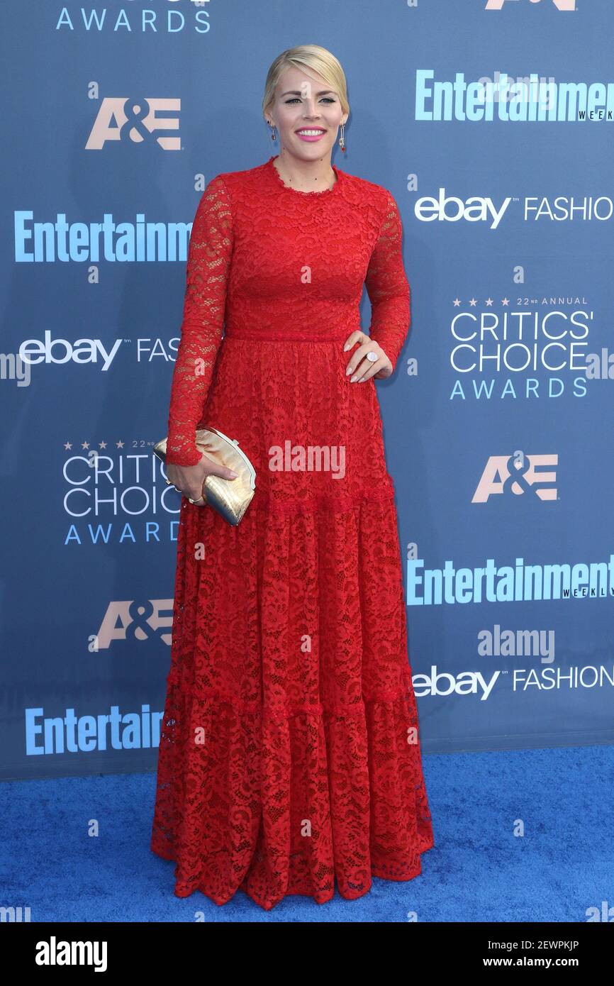 Busy Phillips at The 22nd Annual Critics' Choice Awards held at Barker ...