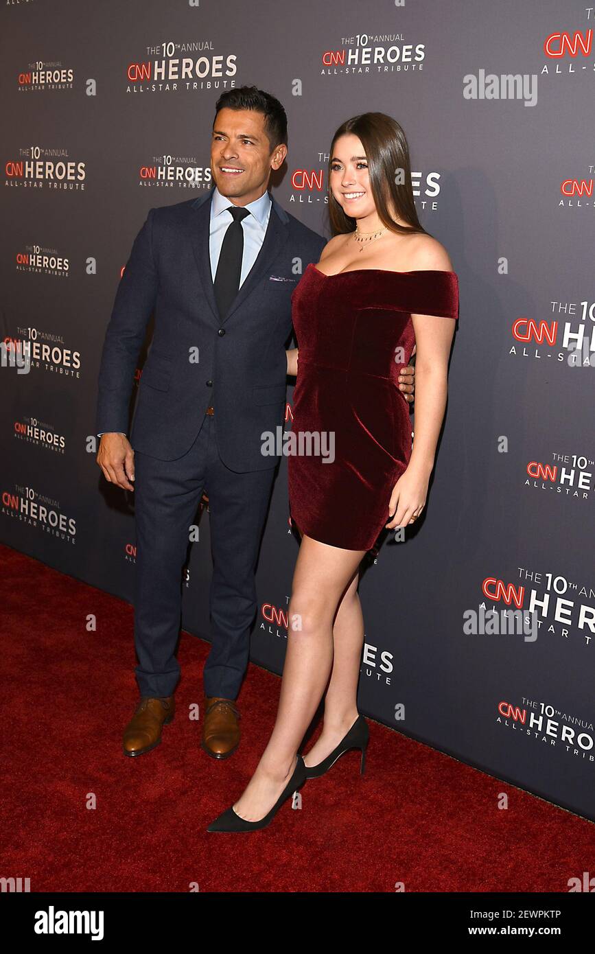 Mark Consuelos and daughter Lola Consuelos attend the 10 Annual CNN ...