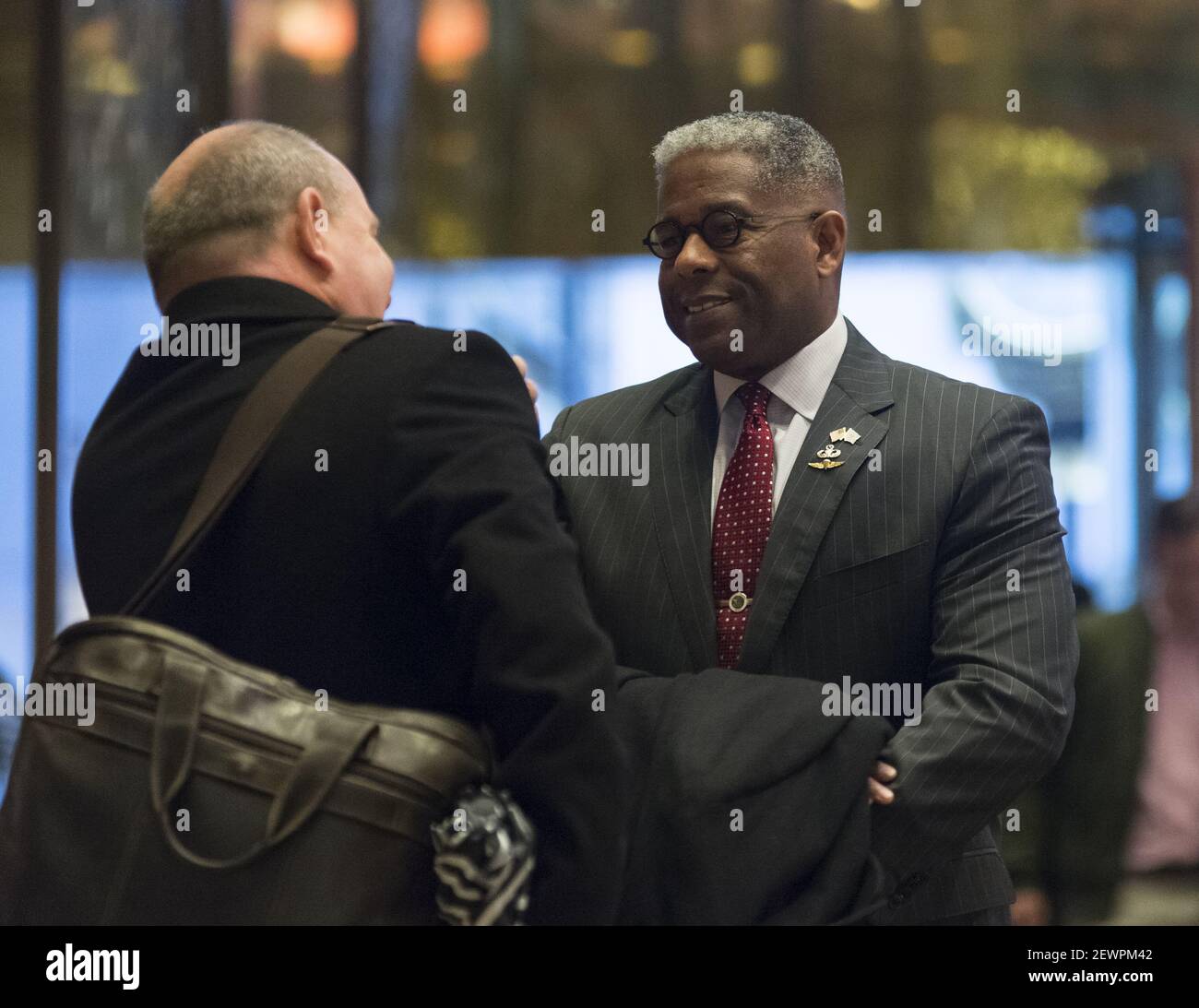 Former Florida Congressman and Retired Lt. Colonel Allen West is seen ...