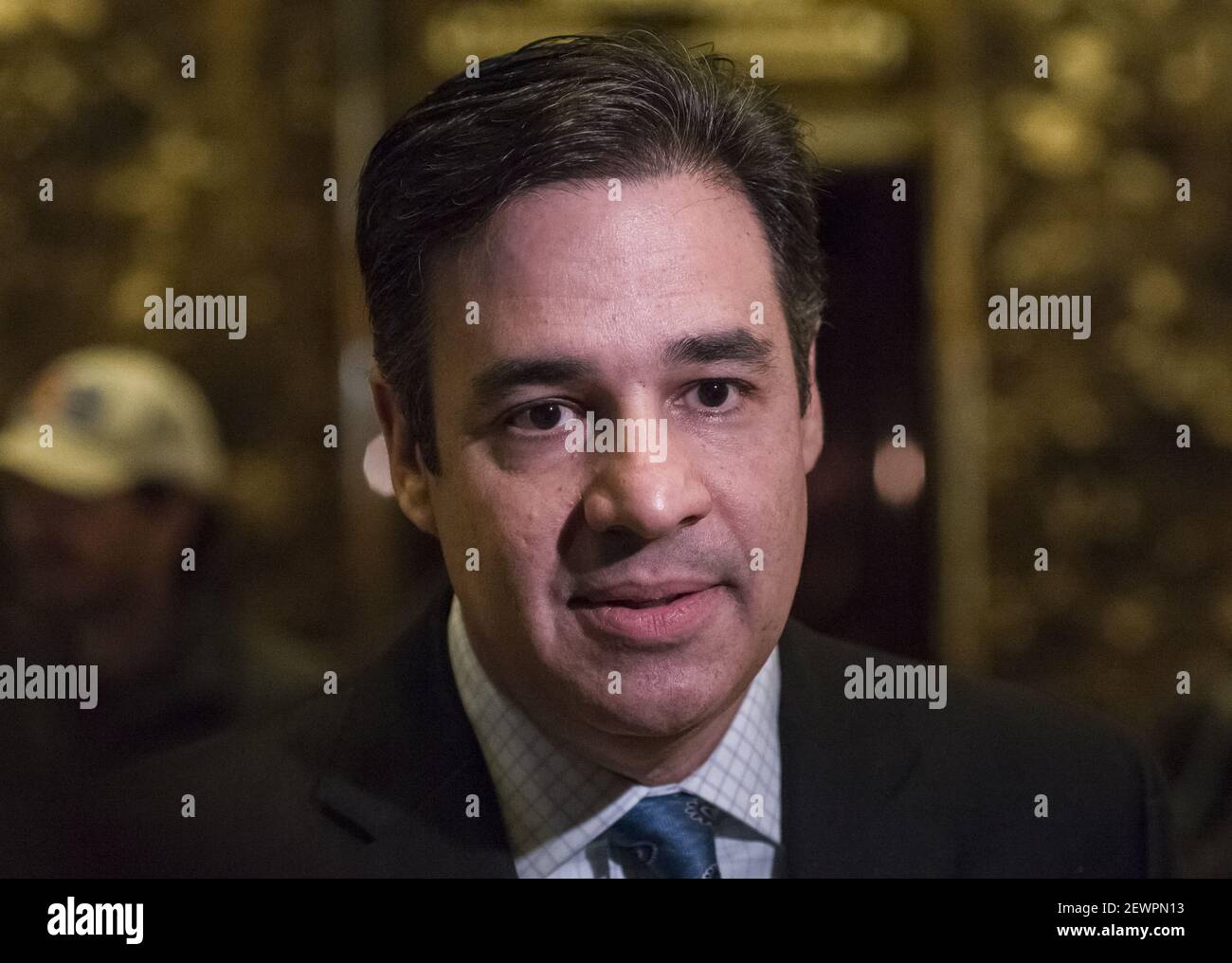 Idaho Congressman Raul Labrador speaks with the press in the lobby of ...
