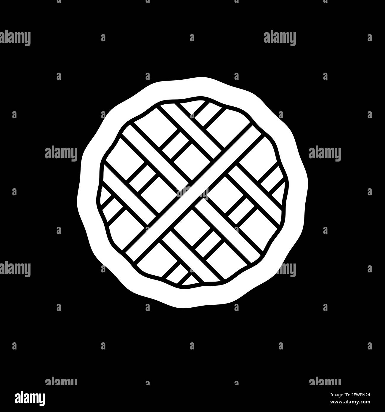 Homemade pastry logo design Black and White Stock Photos & Images - Alamy