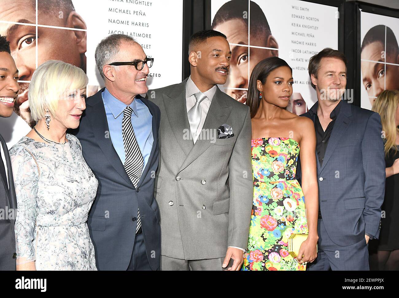 Helen Mirren, David Frankel,Will Smith, Naomie Harris and Edward Norton ...