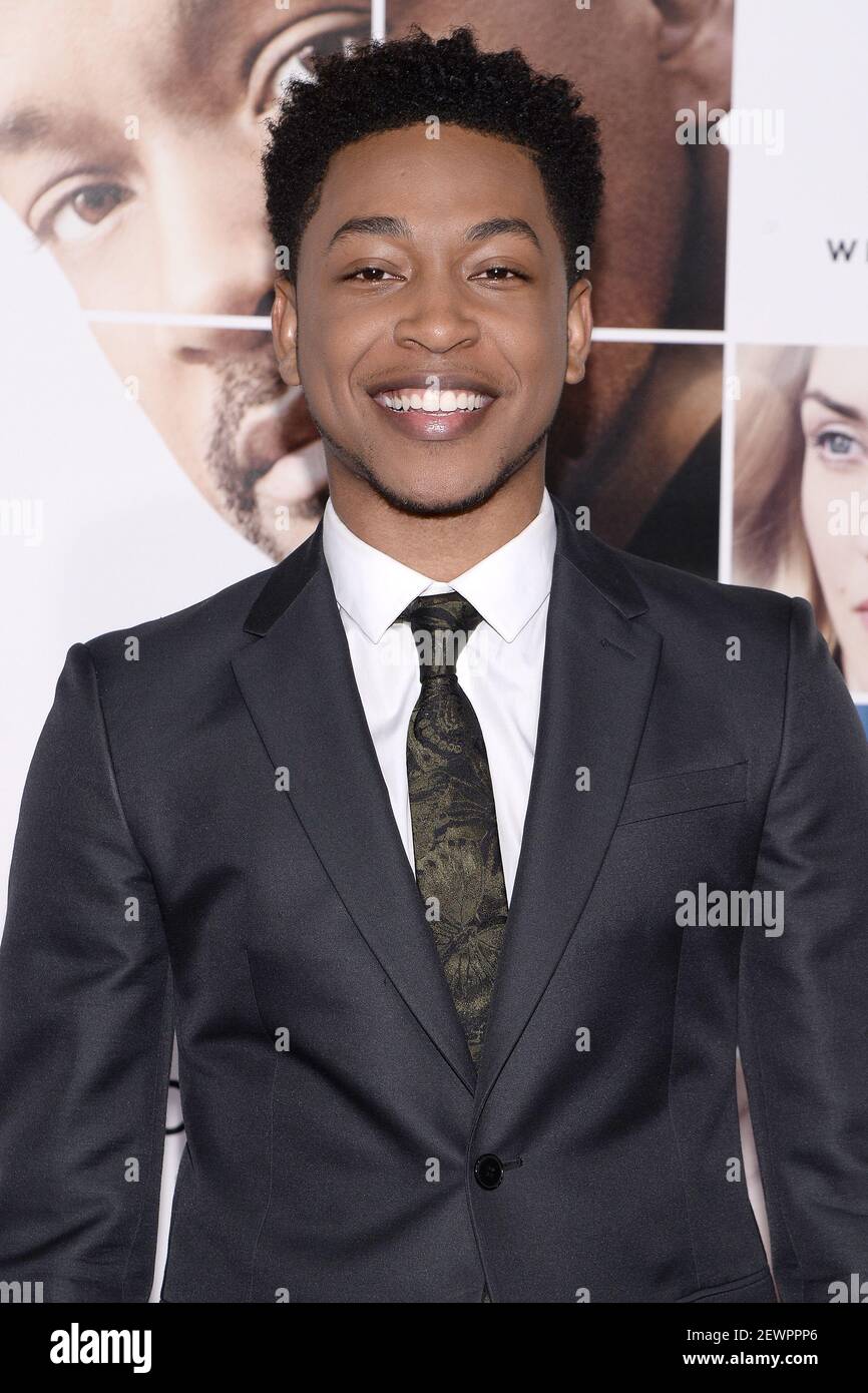 Actor Jacob Latimore attends the "Collateral Beauty" World Premiere at ...