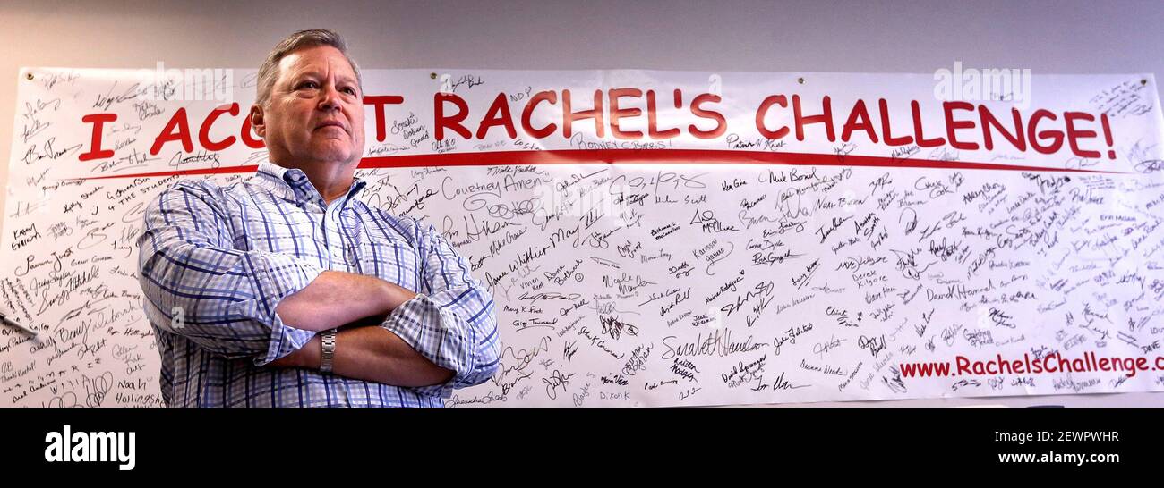 Rob Unger talks about the foundation he created in Rachel Scott's name ...