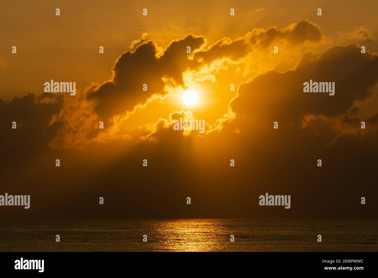 Rising through clouds sky sunset hi-res stock photography and images ...