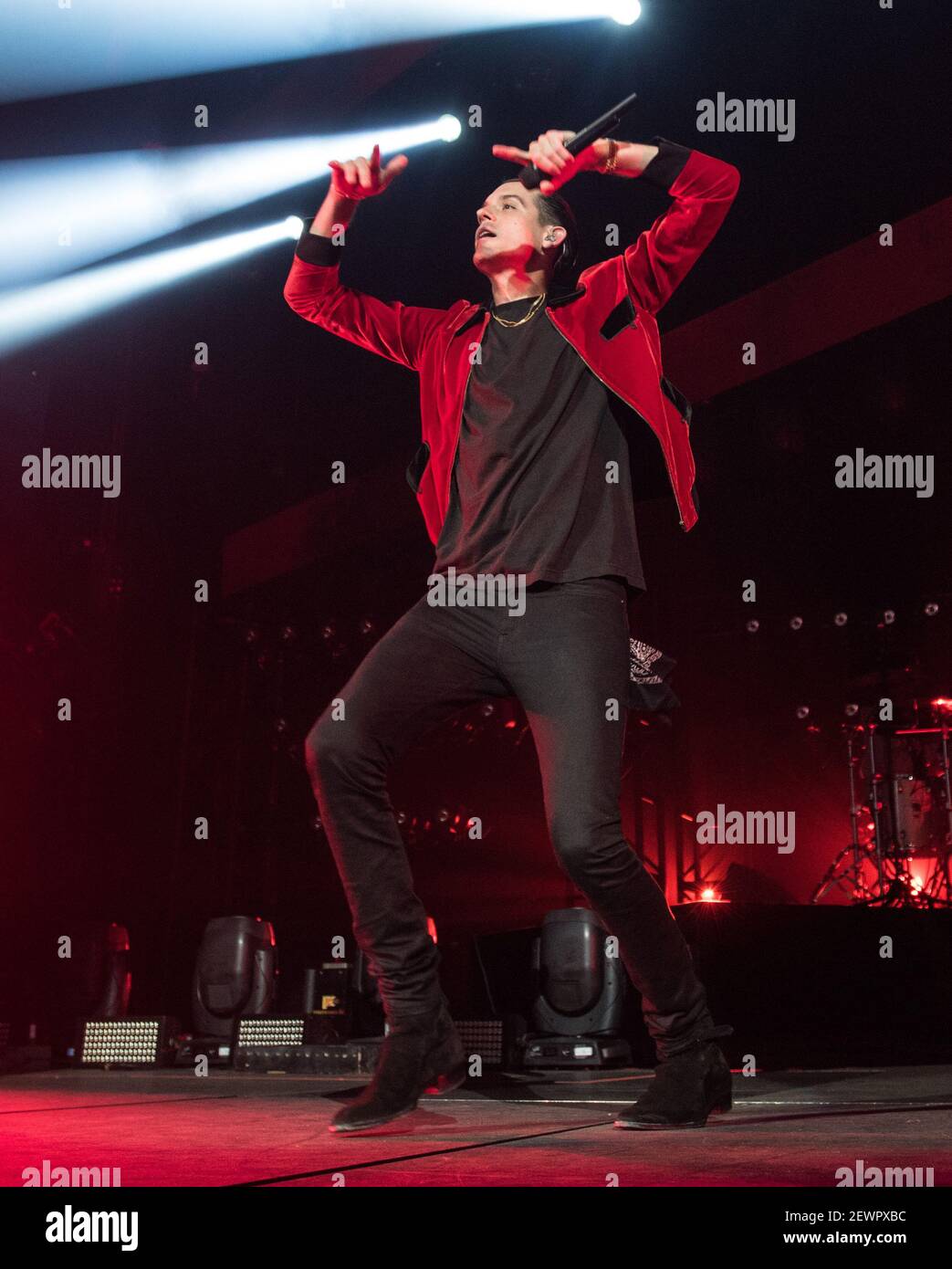 Gerald Gillium a.k.a. G-Eazy performs at Oracle Arena on December 14 ...