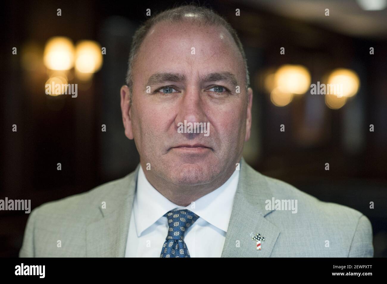 UNITED STATES - DECEMBER 15: Rep.-elect Clay Higgins, R-La., is ...