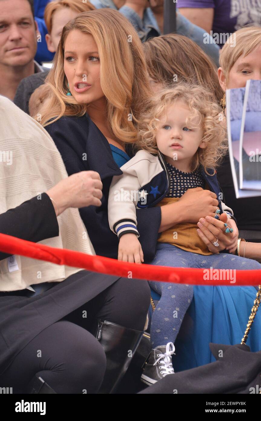 (L-R) Blake Lively and Daughter James Reynolds at the Ryan Reynolds ...
