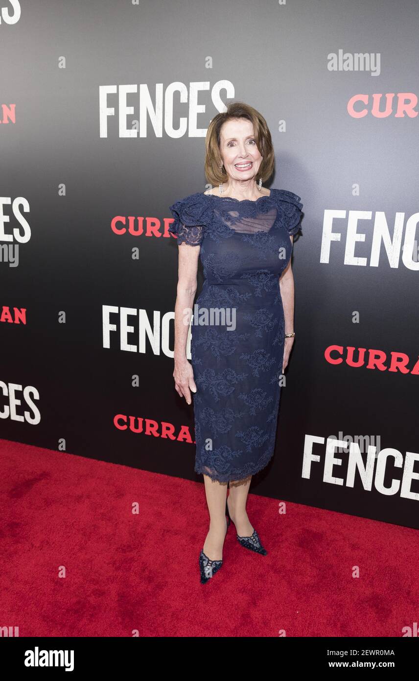 SAN FRANCISCO, CA - December 15 - Nancy Pelosi attends Fences ...
