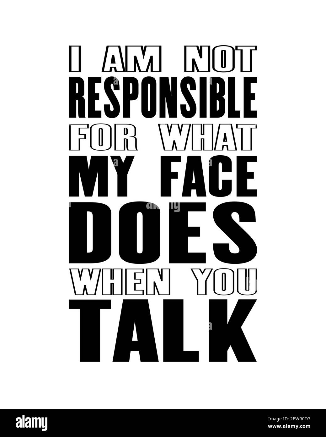 Inspiring motivation quote with text I Am Not Responsible For What My ...