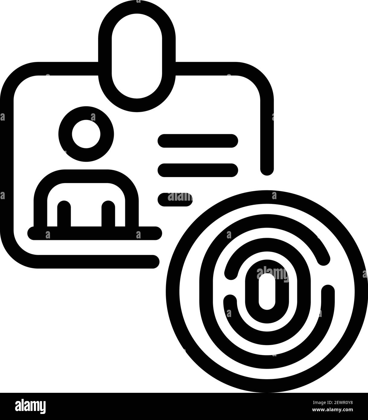 Badge privacy icon. Outline badge privacy vector icon for web design ...