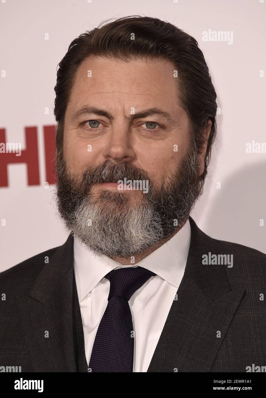 WESTWOOD, CA - DECEMBER 17: Nick Offerman at the world premiere of "Why ...