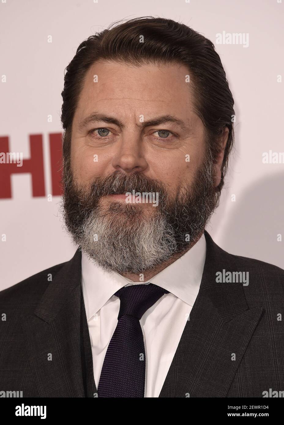WESTWOOD, CA - DECEMBER 17: Nick Offerman at the world premiere of "Why ...